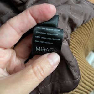 mirage | Jackets & Coats | Mirage Leather Jacket Size S | Poshmark